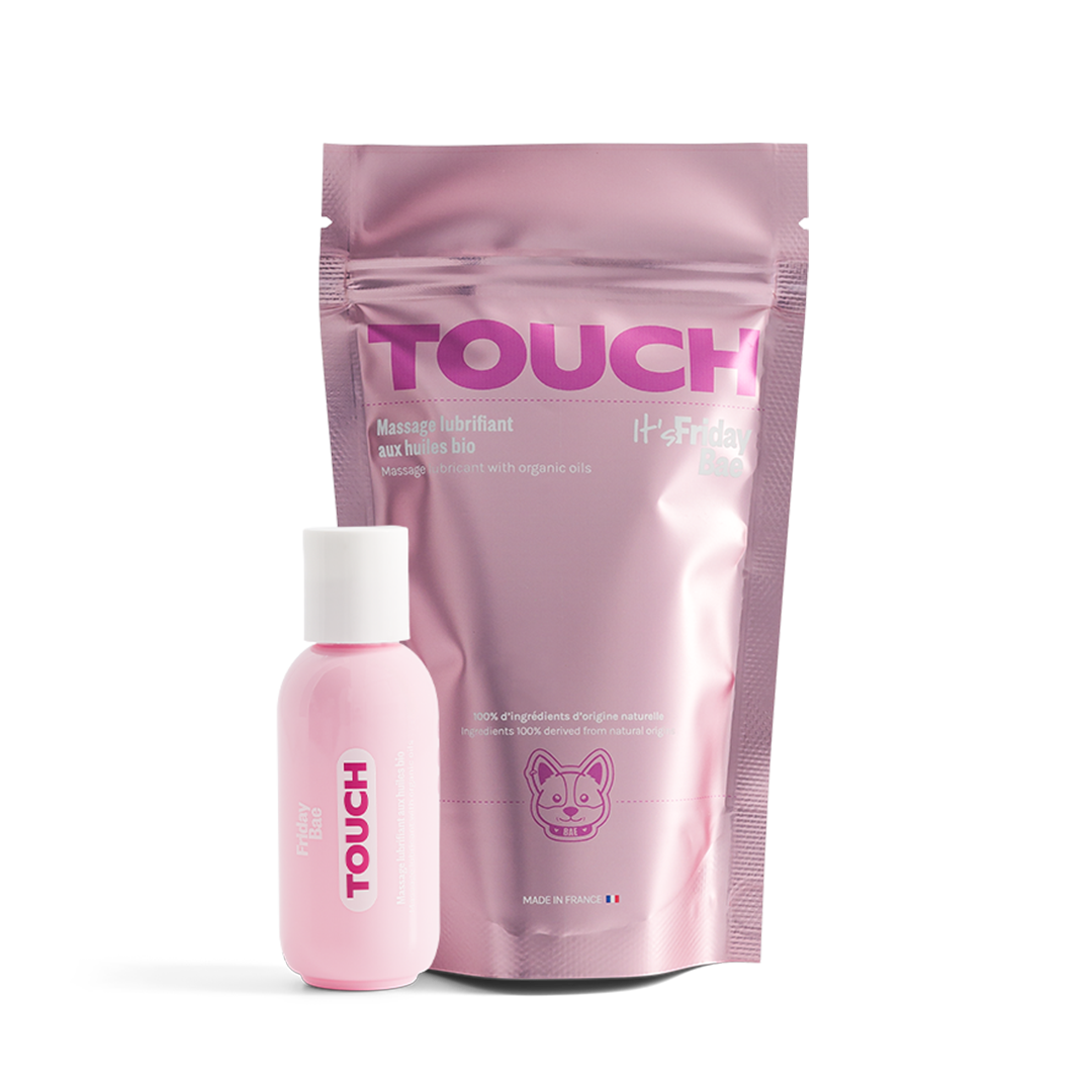 Touch - Massage lubricant with organic oils - Friday Bae
